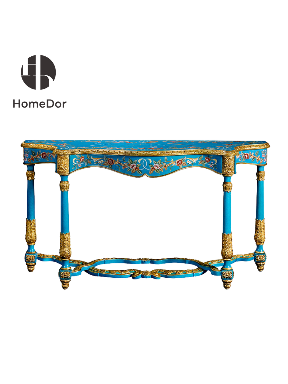 HomeDor Vintage Luxury Console Tables: Antique Hall & Entryway Tables