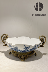 HomeDor × FH&Home | Elegant Classical Porcelain Table Decor Set with C