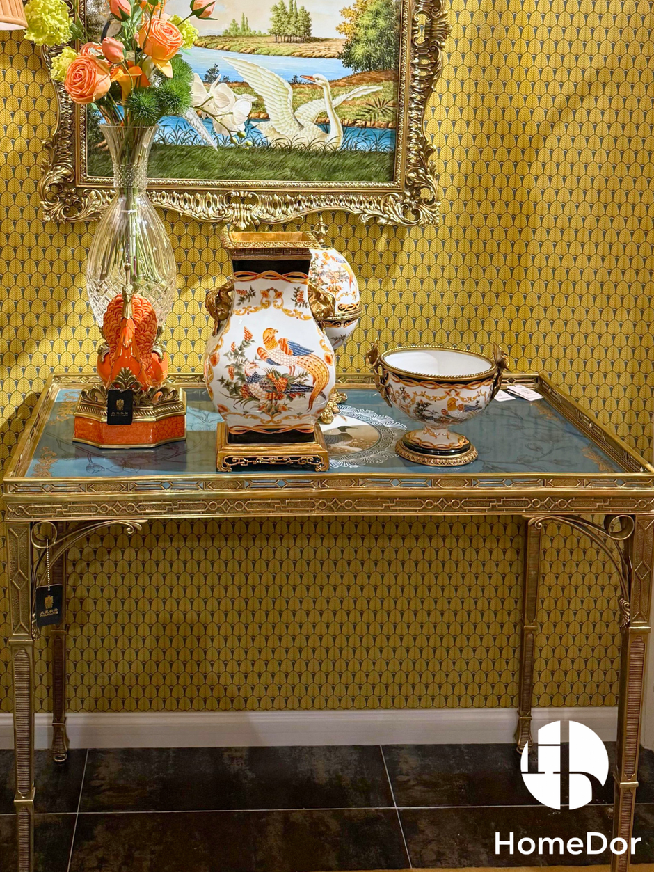 HomeDor Vintage Luxury Coffee Tables: Antique & Classic Centerpieces